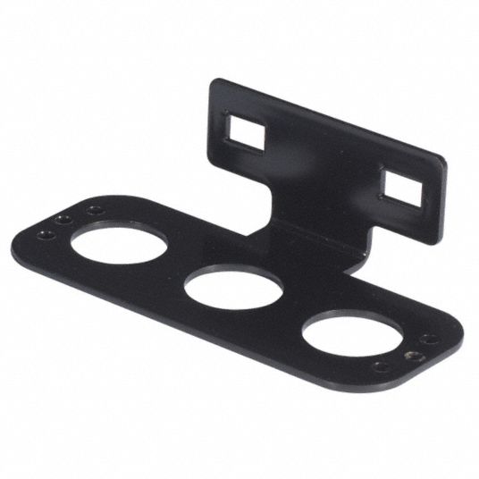 CODE 3, Bracket Kit, Black, Bracket - 13D557|LXEX90 - Grainger