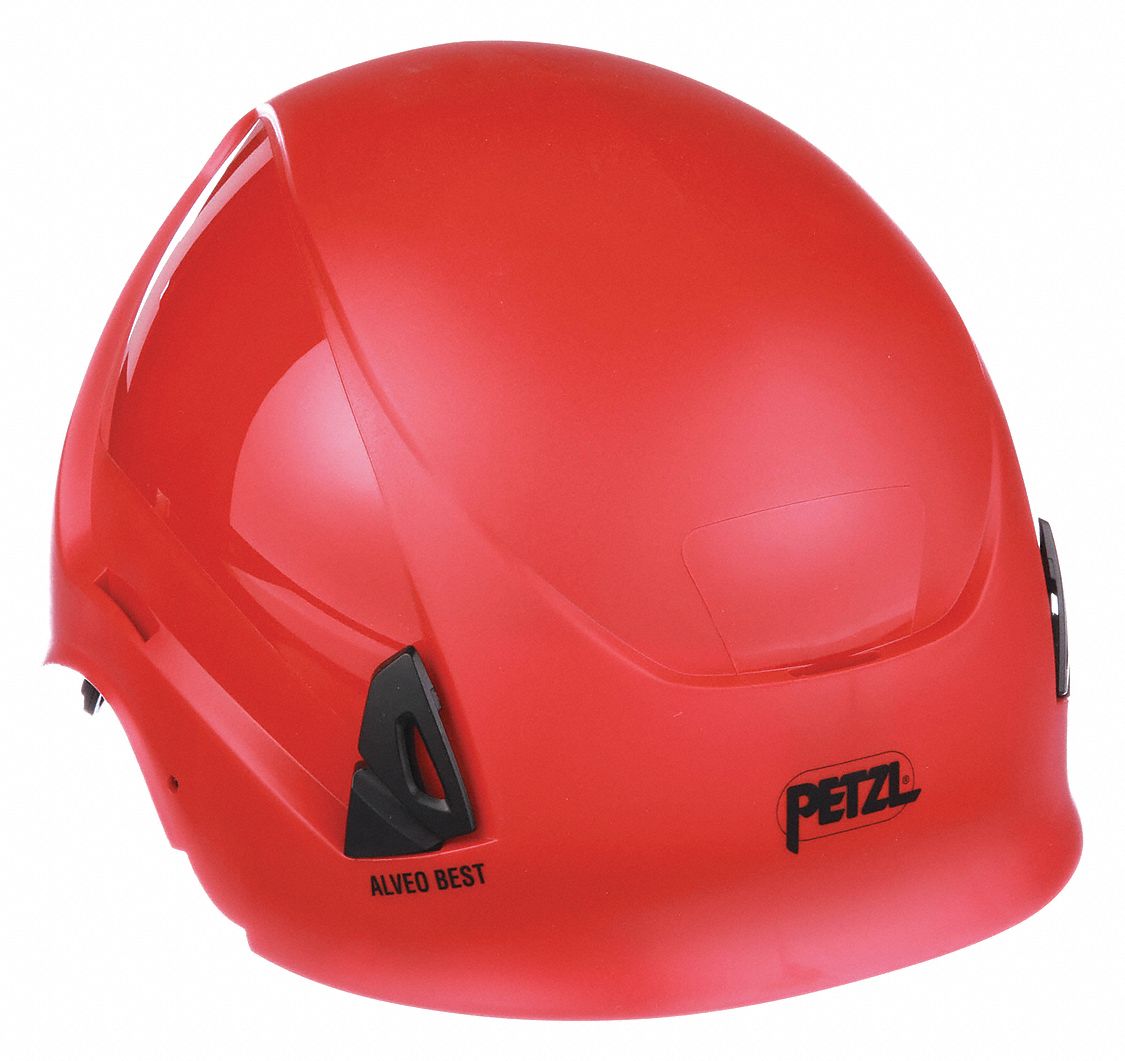 Red Work and Rescue Helmet, Shell Material: ABS, Expanded Polystyrene ...