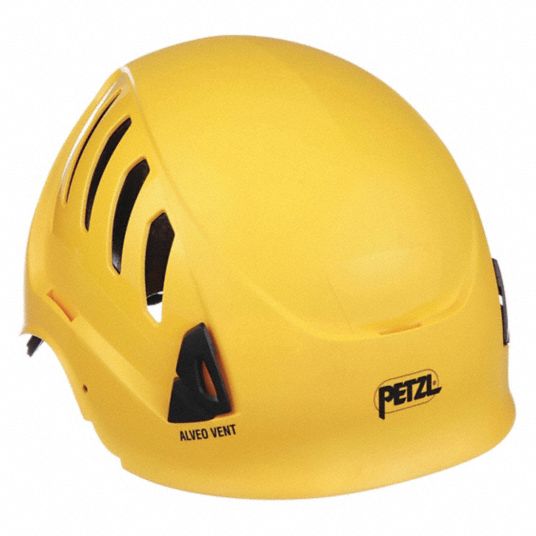 Yellow Work and Rescue Helmet, Shell Material: ABS, Expanded ...