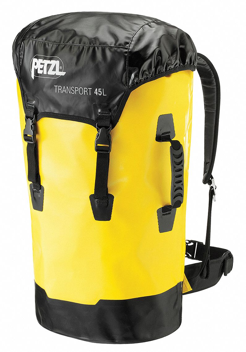 PETZL, Black/Yellow, Buckle, Backpack - 13D938|S42Y 045 - Grainger