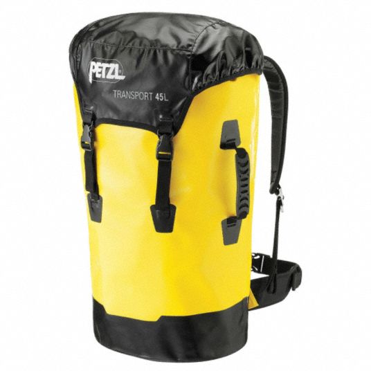 PETZL, Black/Yellow, Buckle, Backpack - 13D938|S42Y 045 - Grainger