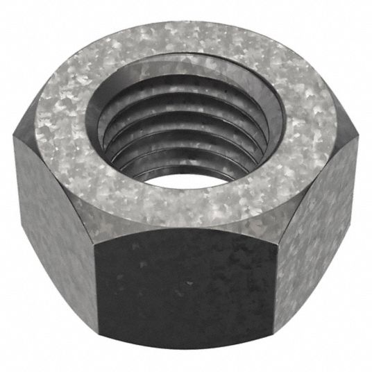 Top Lock Distorted Thread, 3/8"-16 Thread Size, Lock Nut - 26LG96 ...