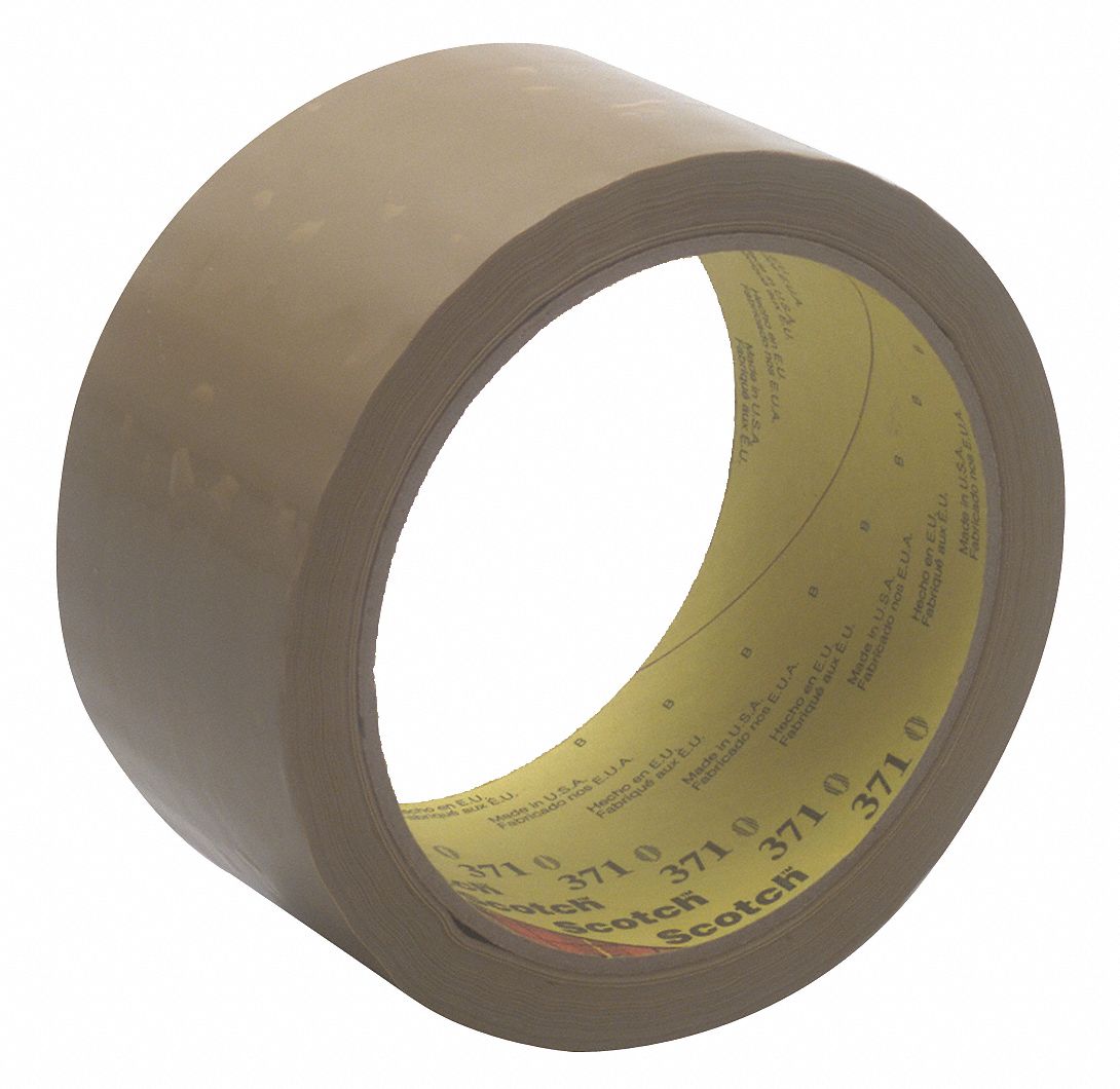 SCOTCH, 1.8 mil Tape Thick, 2 in x 55 yd, Carton Sealing Tape - 15R511 ...