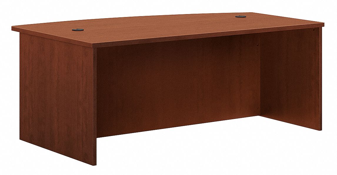 Office Desk Shell,72 x 29 x 42 In,Cherry - Grainger