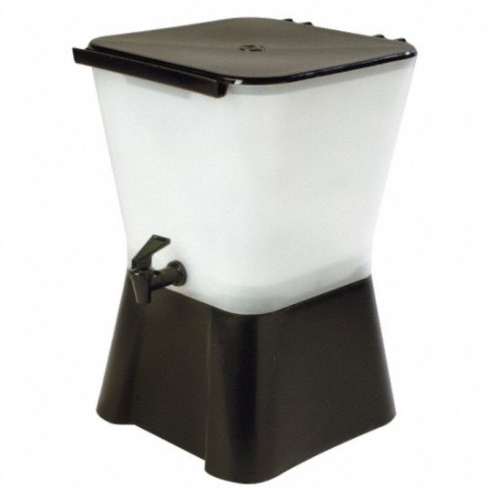 CARLISLE, 3 gal, Black, Beverage Dispenser - 13F143|1082003 - Grainger