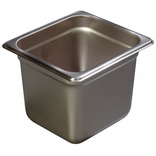 CARLISLE, Sixth Size, Rectangular, Food Pan - 13F293|607166 - Grainger