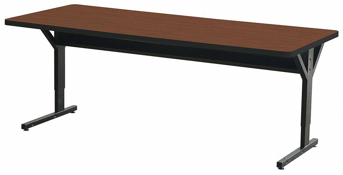 BALT, Laminate, Oak, Office Desk - 13F575|58065-7928-BK - Grainger