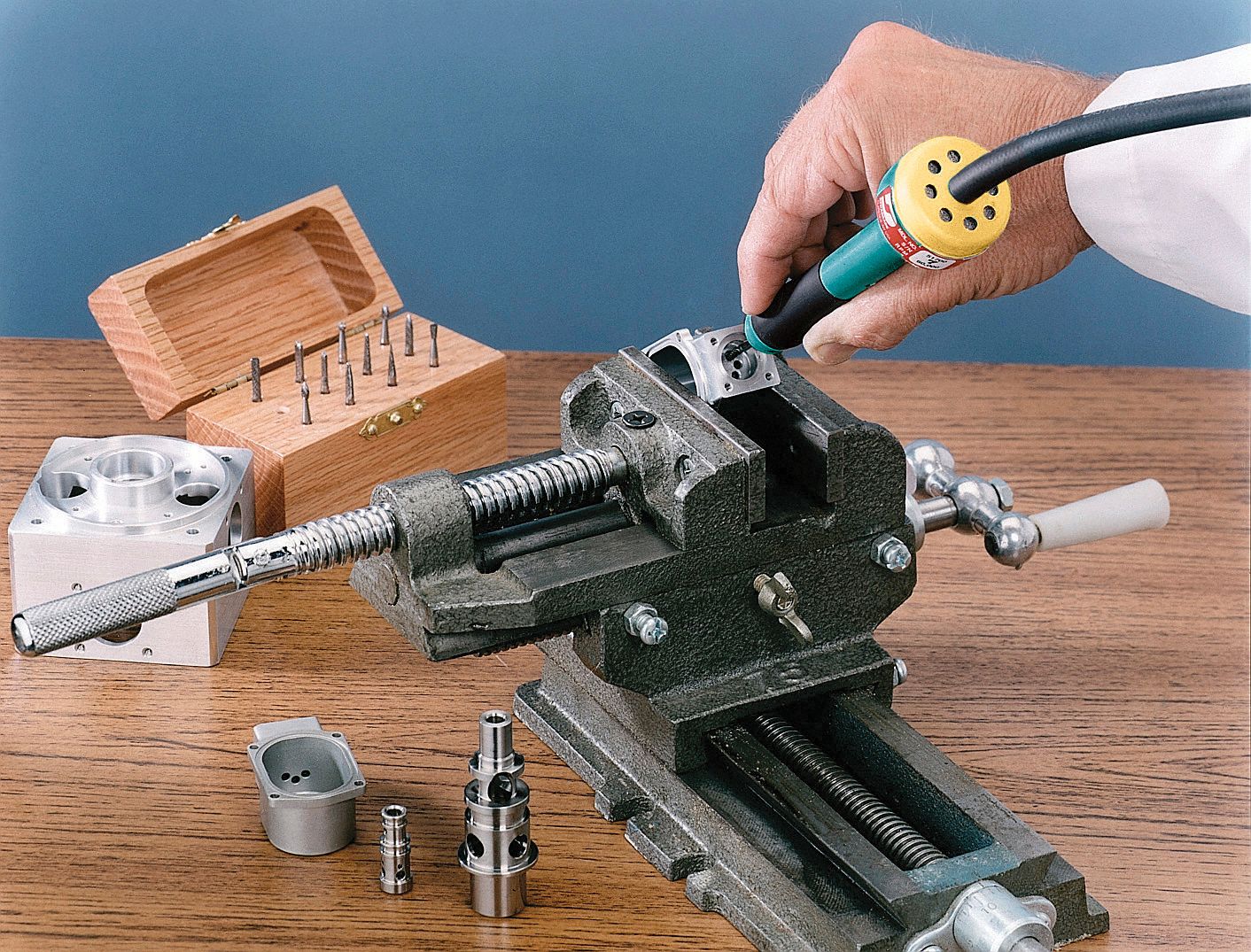 DYNABRADE Pencil Grinder: 0.1 hp Horsepower, 40,000 RPM Max. Speed, 1/4 ...