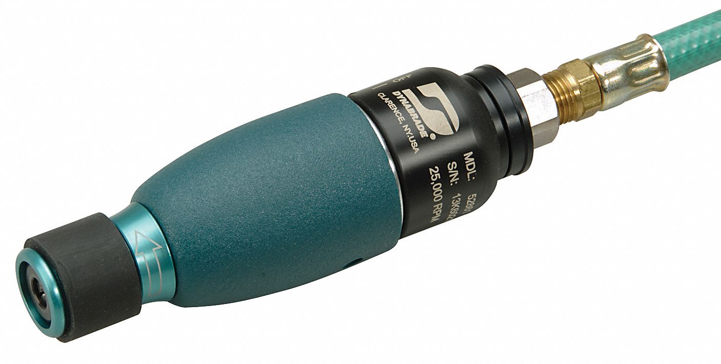 DYNABRADE Air Powered, Pencil Grinder, Heavy Duty, 25,000 RPM, 0.4 hp ... DYNABRADE Air Powered, Pencil Grinder, Heavy Duty, 25,000 RPM, 0.4 hp ...