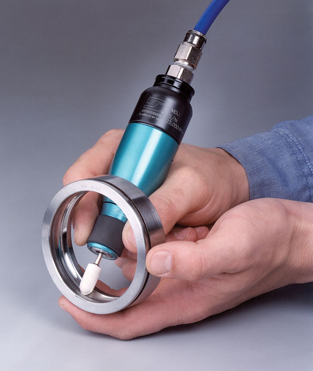 DYNABRADE Pencil Grinder: 0.4 hp Horsepower, 25,000 RPM Max. Speed, 1/4 ...