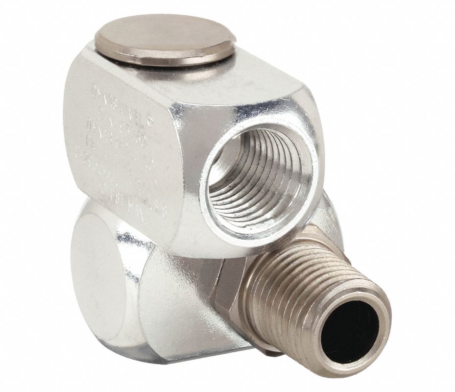 DYNABRADE Conector Giratorio,Aluminio,3/8 pulg. - 13F693 | 95461 ...