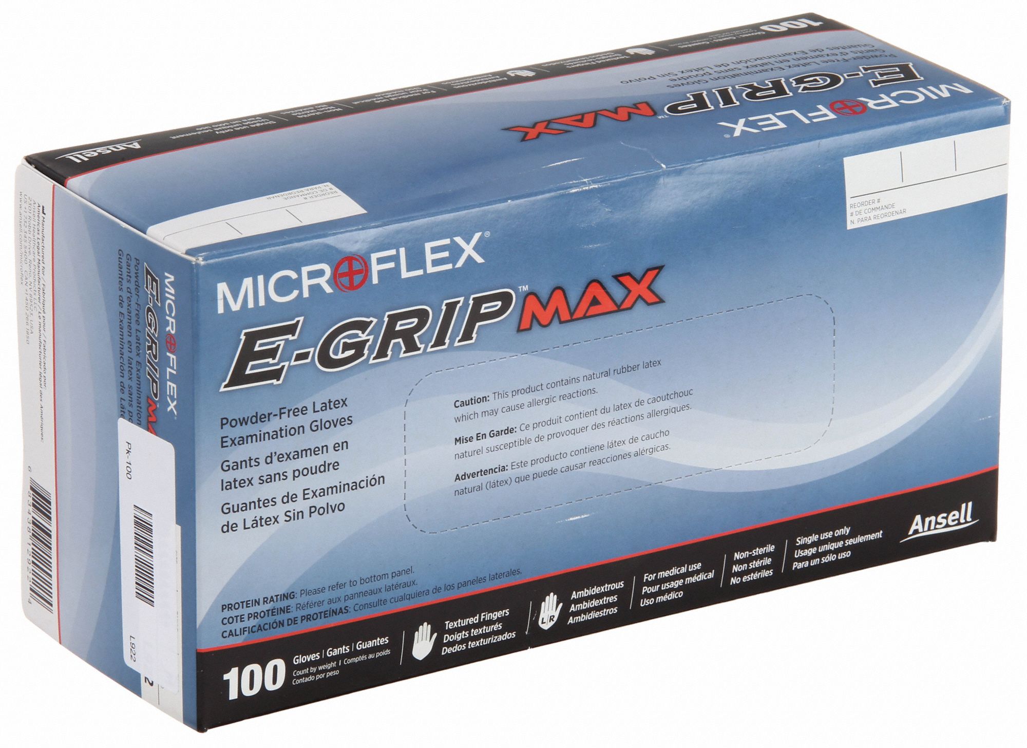 MICROFLEX Disposable Gloves: Food-Grade/Gen Purpose, 5 mil, Powder-Free ...