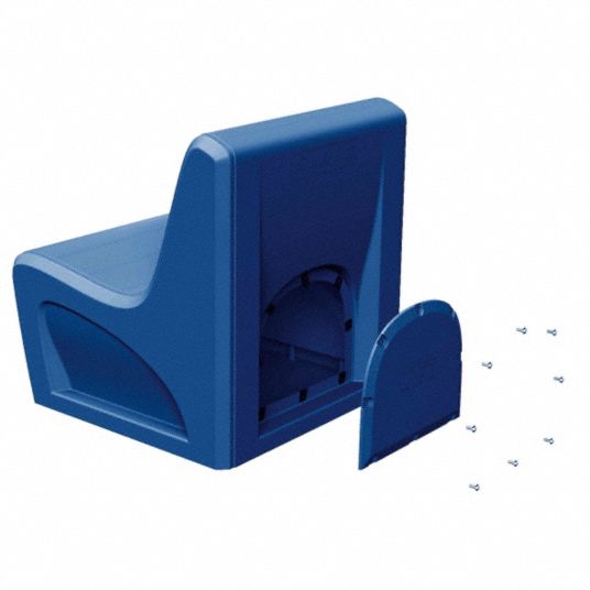 CORTECH, Slate Blue Seat Color, Polyethylene Seat Material, Reception ...