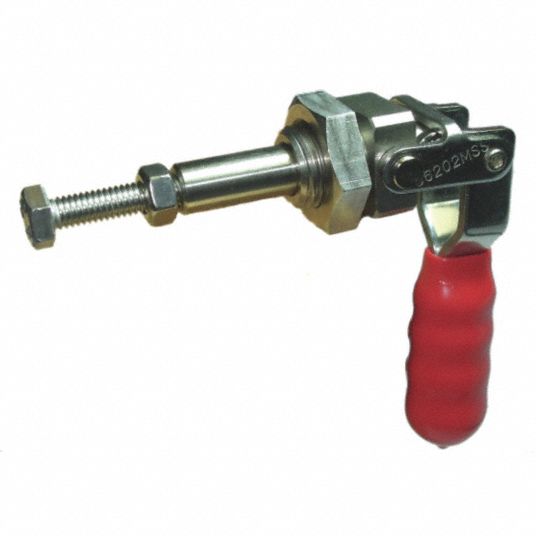 Through-Hole Base Mounting, Std Vertical Handle, Straight Line Clamp ...