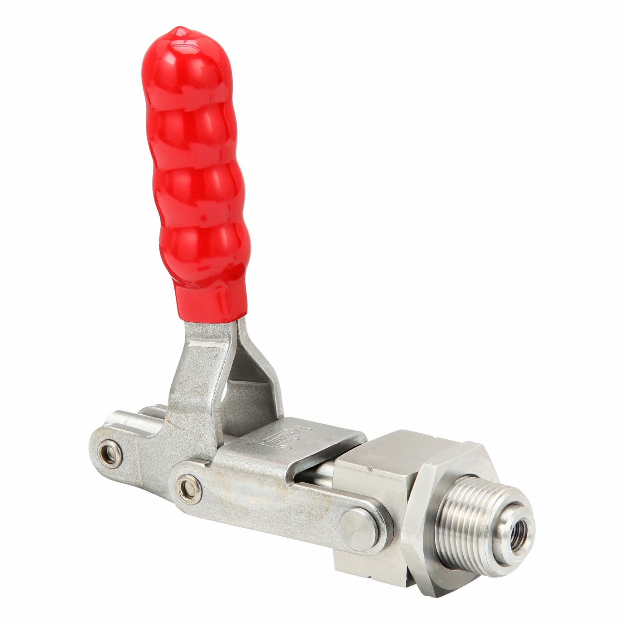 Through-Hole Base Mounting, Std Vertical Handle, Straight Line Clamp ...