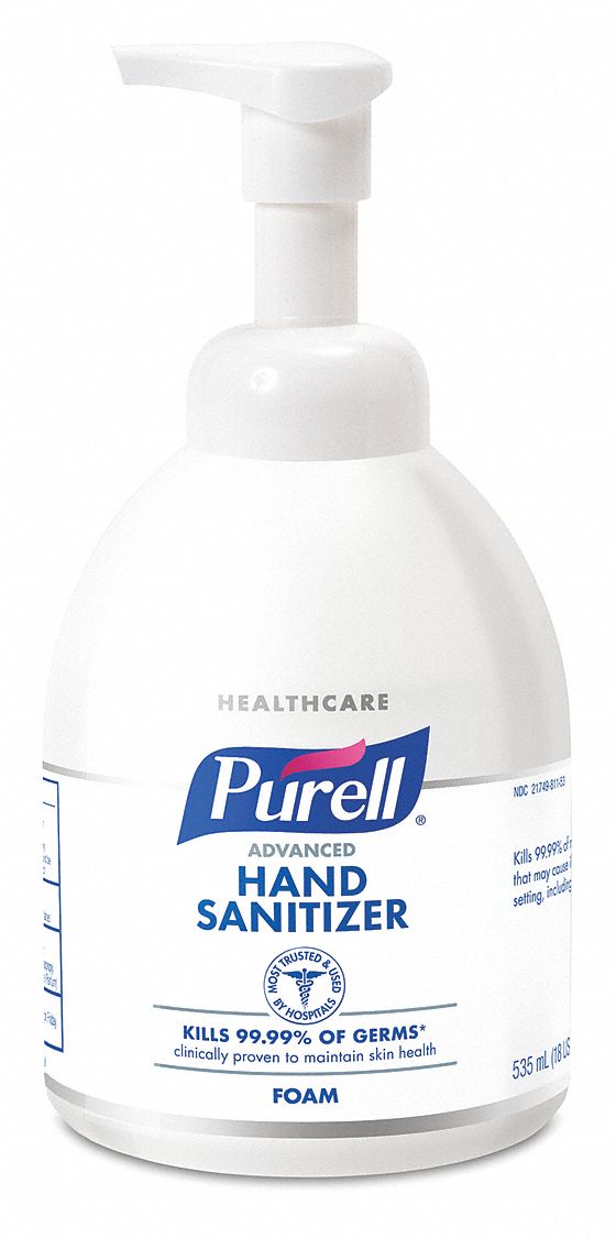 PURELL, Ethyl Alcohol, 4, Hand Sanitizer - 13G694|5792-04 - Grainger