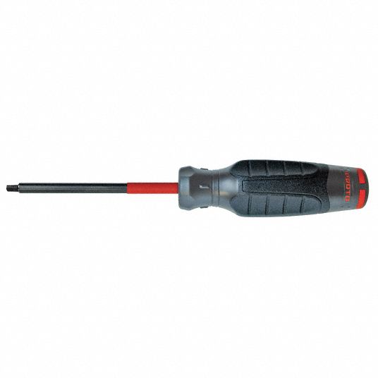 PROTO, Long Lg, #1 Tip Size, General Purpose Square Screwdriver ...