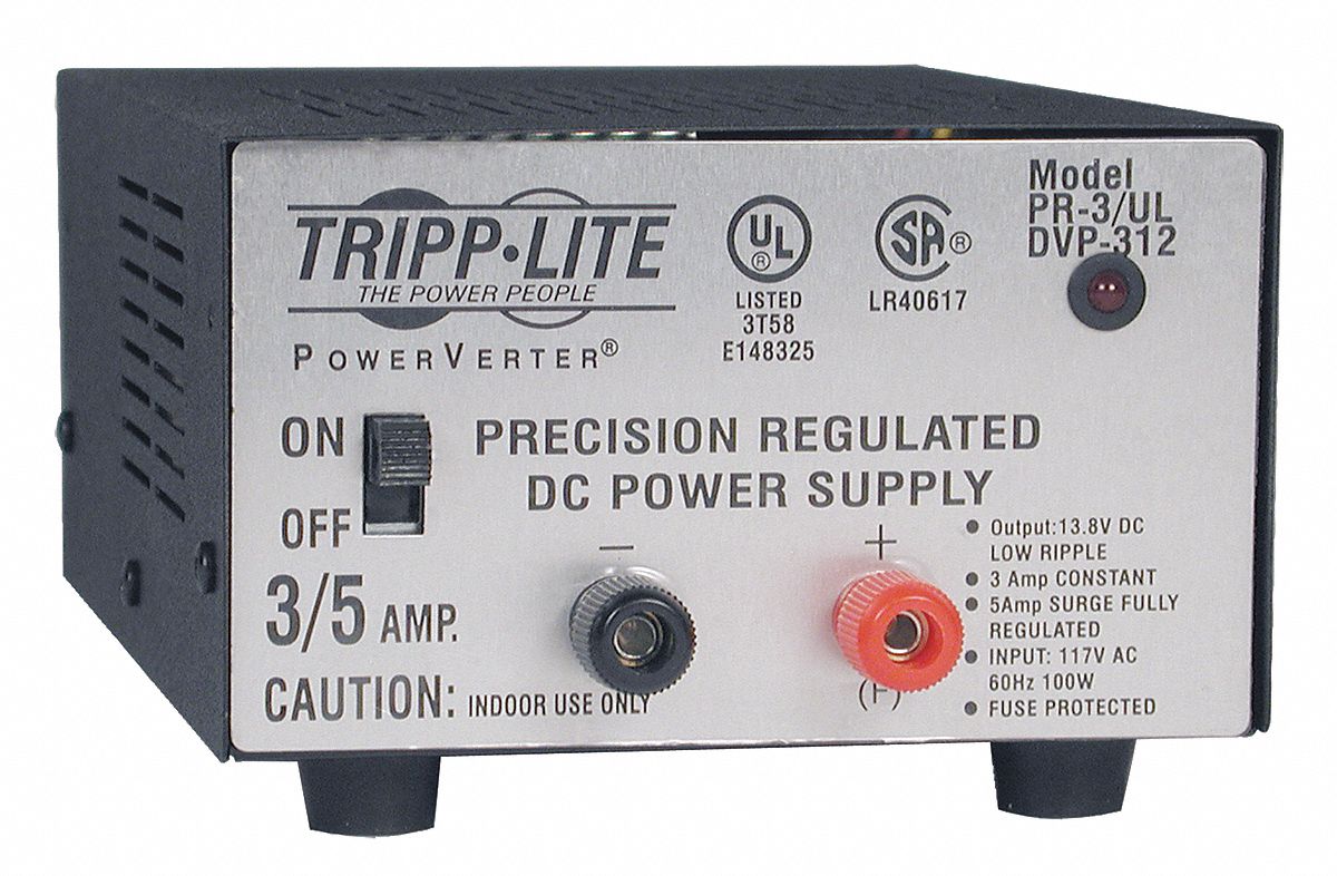 Power Supply13.8VDC, Amps 3 - Grainger