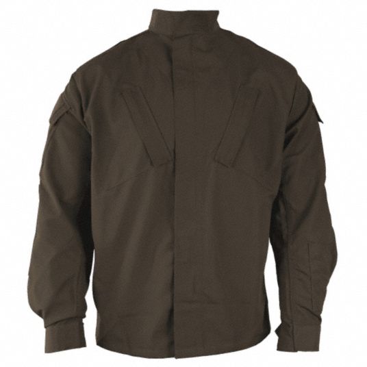 Military Coat, 2XL Fits Chest Size 49 in to 52 in, Sheriff Brown Color ...