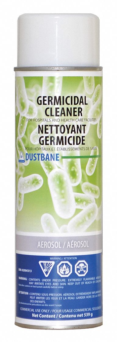 DUSTBANE GERMICIDAL CLEANER AEROSOL 539G - Surface Disinfectants and ...