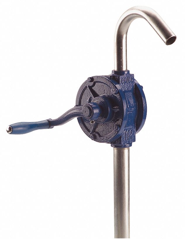 Hand Operated Drum Pump, Rotary - Grainger
