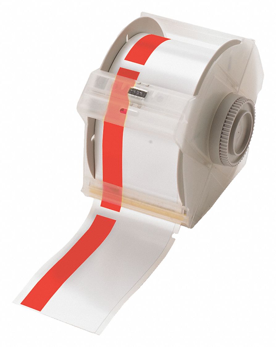 3 in x 100 ft, Vinyl, Continuous Label Roll - 13K869|113157 - Grainger
