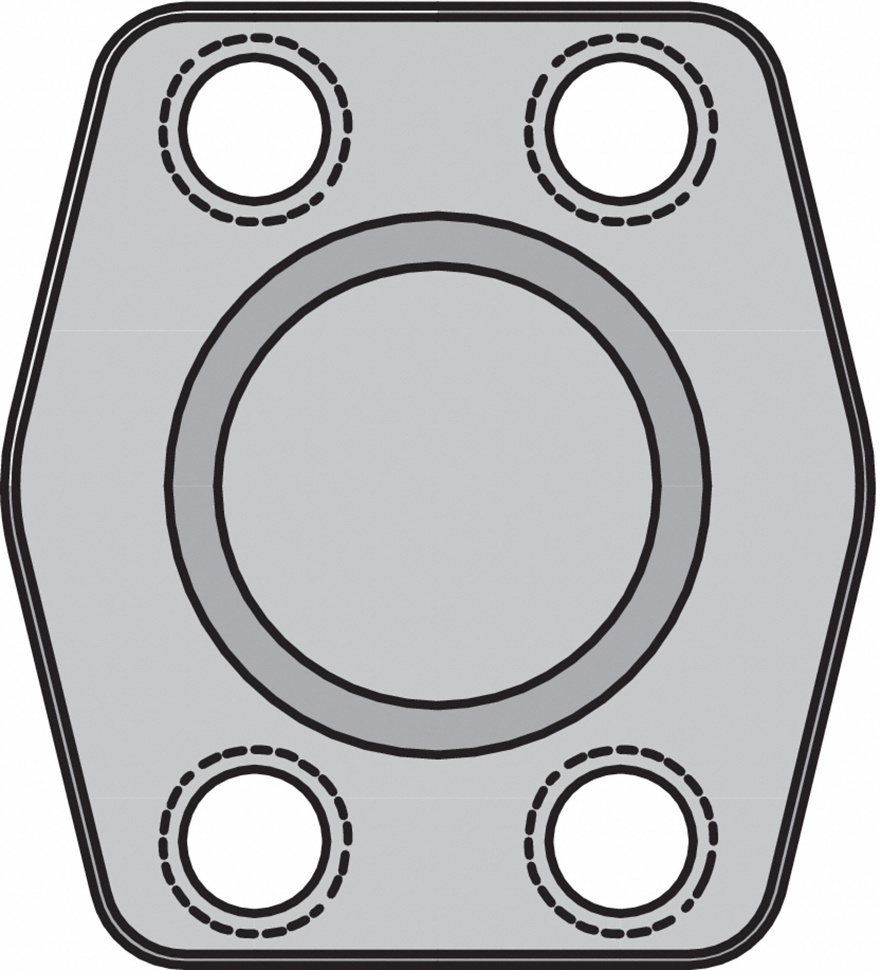 PARKER PLUG CODE 61 FLANGE HEAD - 1001218 - DYE20PQ1PSX | 20PQ1PSX ...