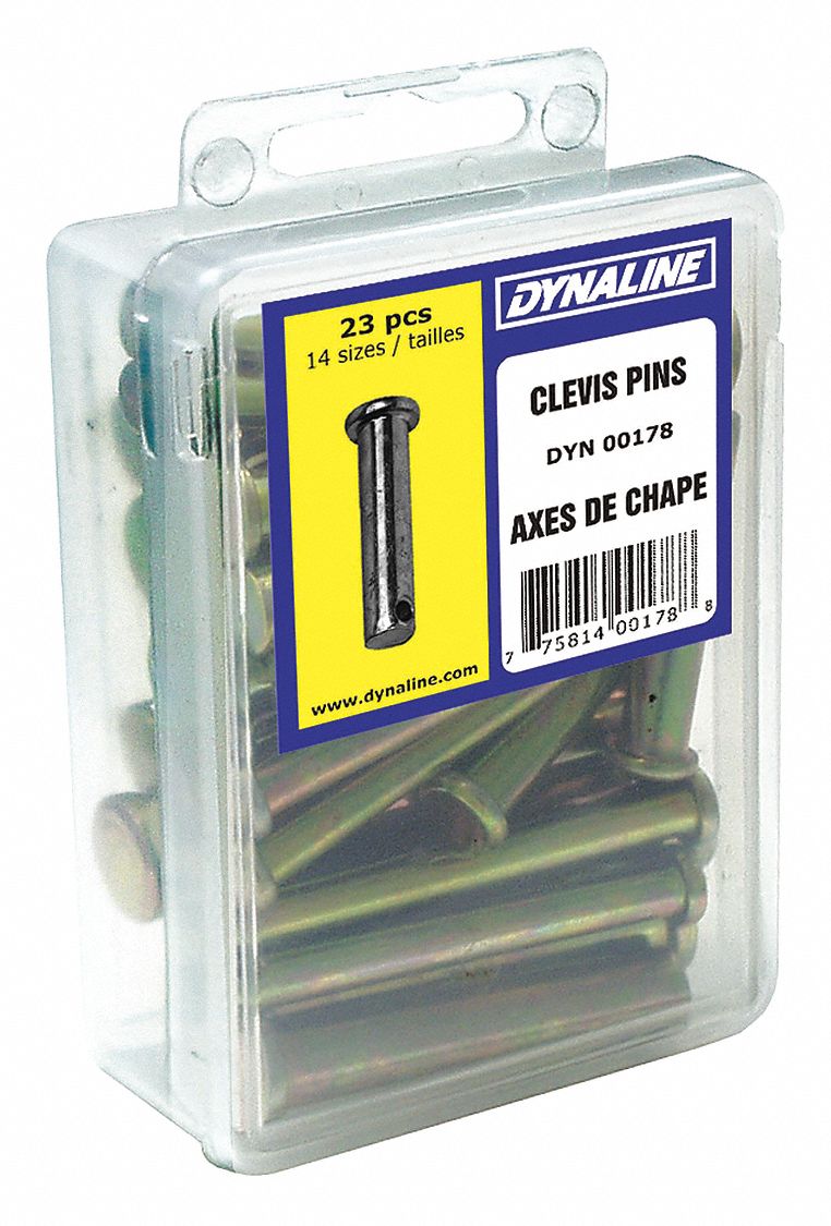 Dynaline 10140 Clevis Pin Assortment Edmonton Fasteners, 44% OFF