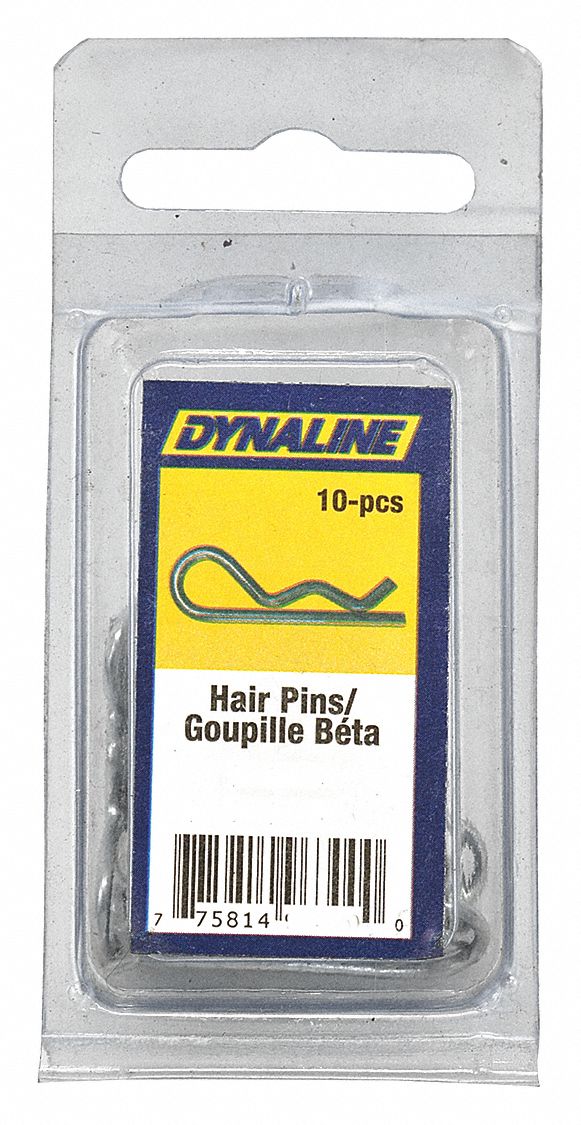 DYNALINE CLIPS HAIR PIN 4-6630 4/PKG - Cotter Pins - DYL96302 | 96302 ...