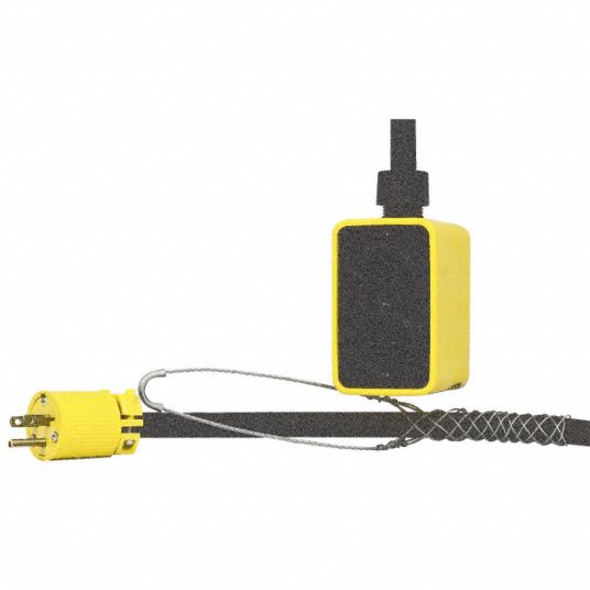 KH INDUSTRIES Pendant Drop Outlet Box: 25 ft Cord Lg, 12 AWG Wire Size ...