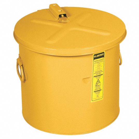 JUSTRITE, 8 gal Capacity, Yellow, Dip Tank - 13M396|27618 - Grainger