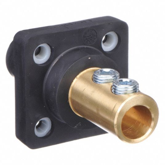 Connector, 3R, 4X, 12 NEMA Rating, 15, 300AC/DC Amps AC/DC, Taper Nose ...