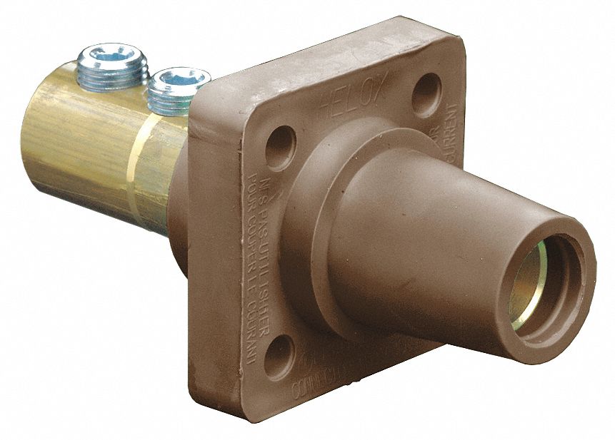 Connector, 3R, 4X, 12 NEMA Rating, 15, 300AC/DC Amps AC/DC, Taper Nose ...