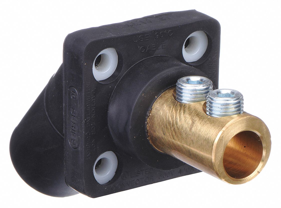 Angled Receptacle, 3R, 4X, 12 NEMA Rating, 16, 300/400AC/DC Amps AC/DC ...