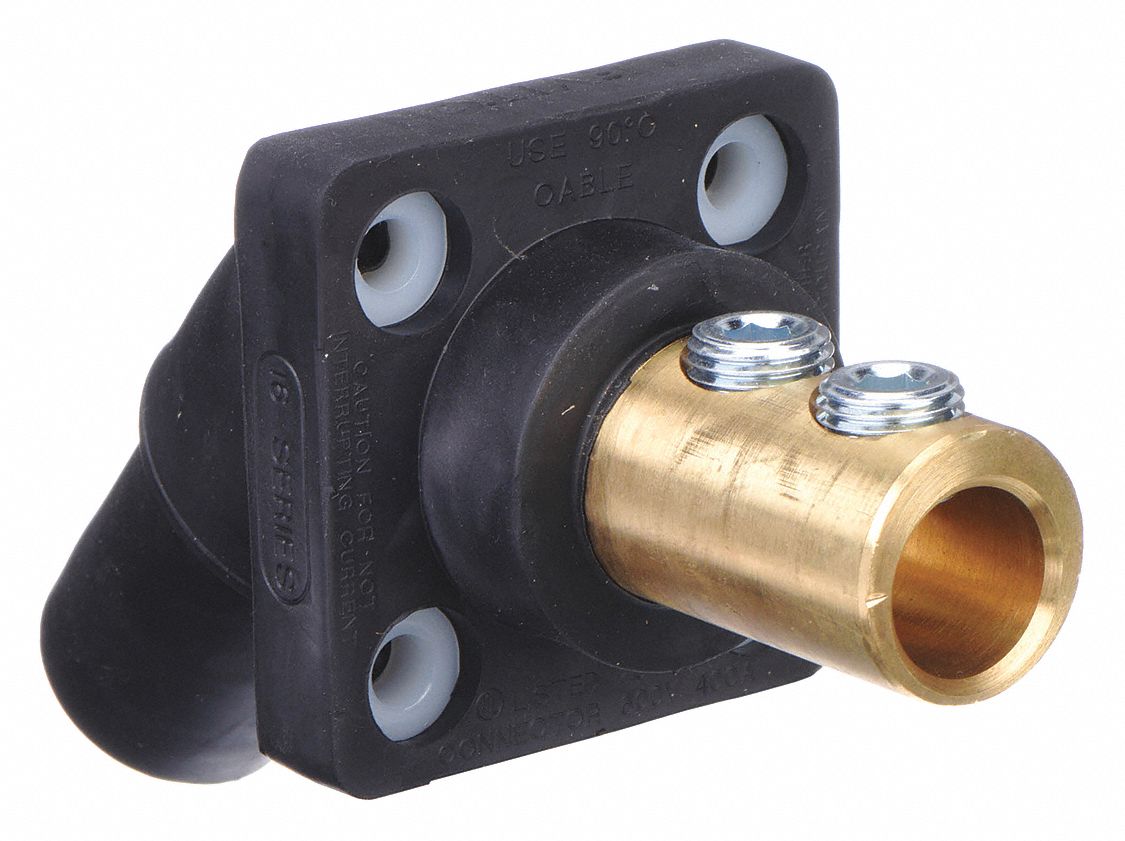 Angled Receptacle, 3R, 4X, 12 NEMA Rating, 16, 300/400AC/DC Amps AC/DC ...