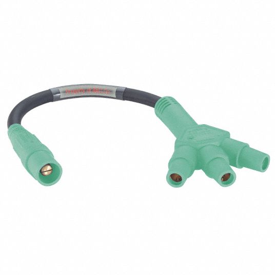 LEVITON Cabled Triple Connector, 3R, 4X, 12 NEMA Rating, 16, 300/400AC ...