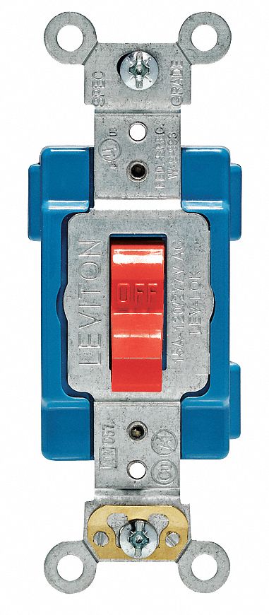 Wall Switch, 1-Pole, Maintained, Toggle - Grainger