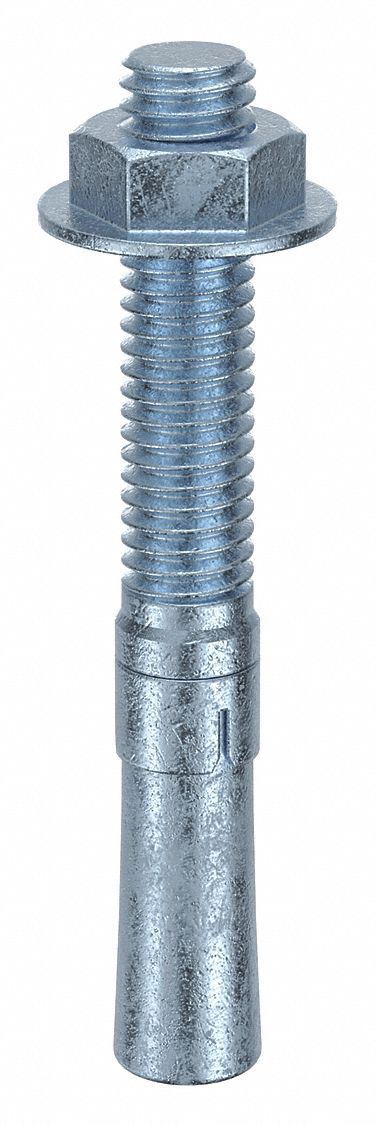 SIMPSON STRONG-TIE ANCHOR SYSTEMS 3" de Longitud de Ancla, Material del ...