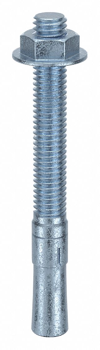 SIMPSON STRONG-TIE ANCHOR SYSTEMS 3 3/4" de Longitud de Ancla, Material ...