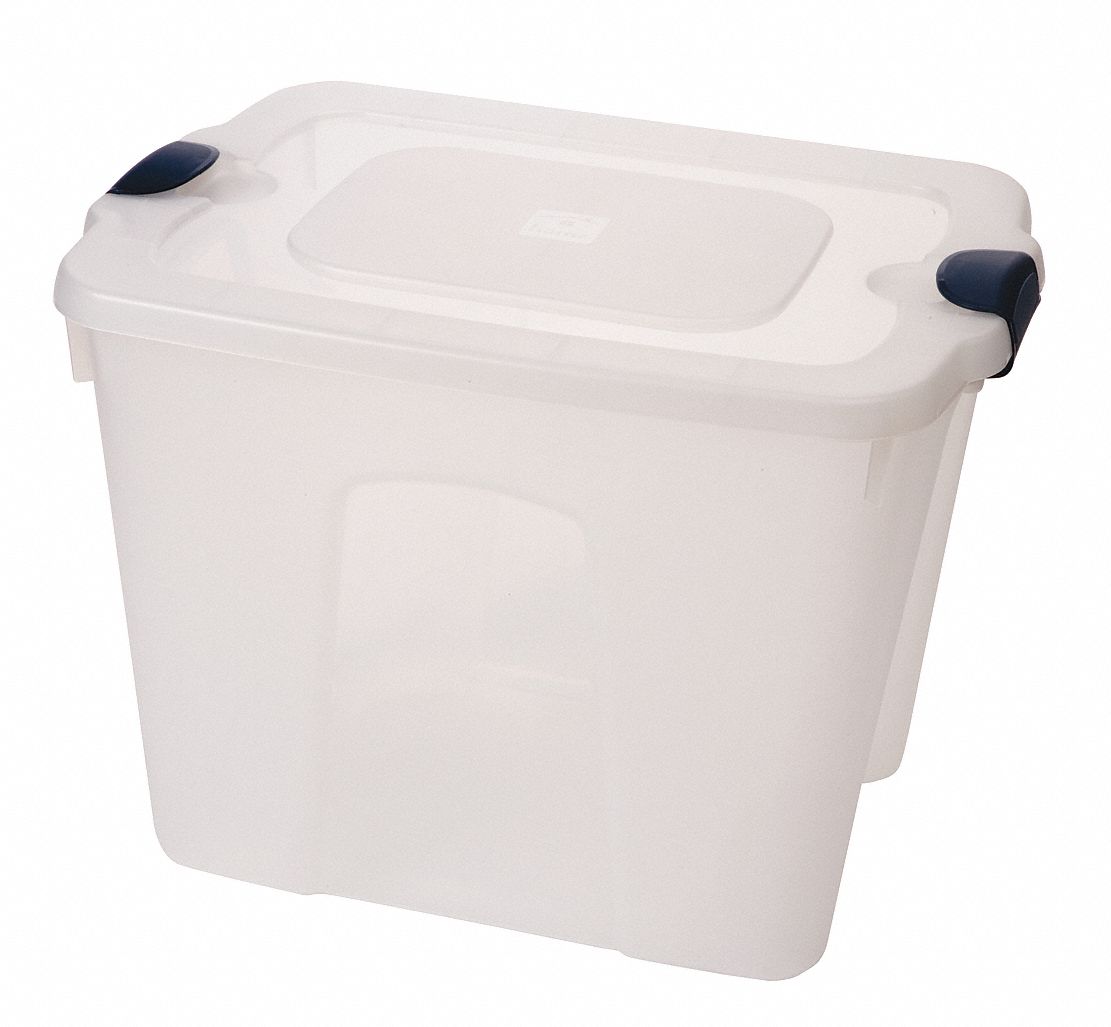 DURABILT STORAGE TOTE,POLYPROPYLENE,22 GAL,C - Straight Wall Containers ...