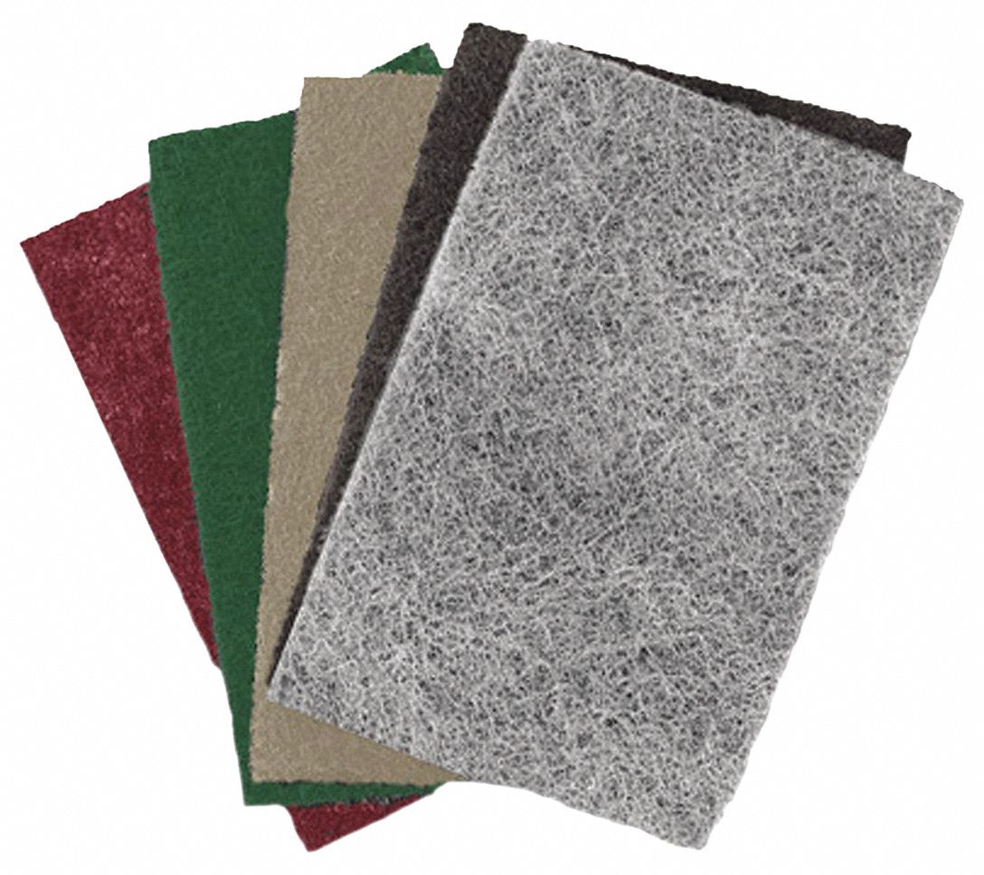 FLEXOVIT HAND PAD, GENERAL PURPOSE, GREEN, 9 X 6 IN, ALUMINUM SILICATE ...