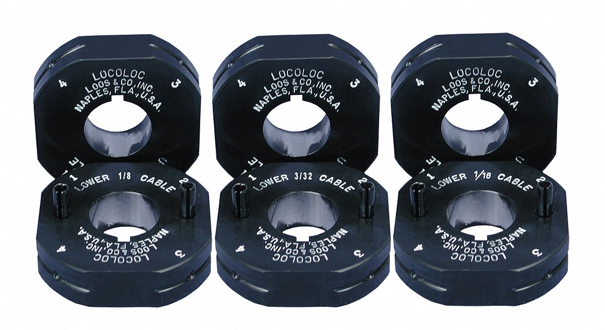 LOOS, M1-B-KIT, Ball Terminal Roll Die Kit - 13P075|M1-B-KIT - Grainger