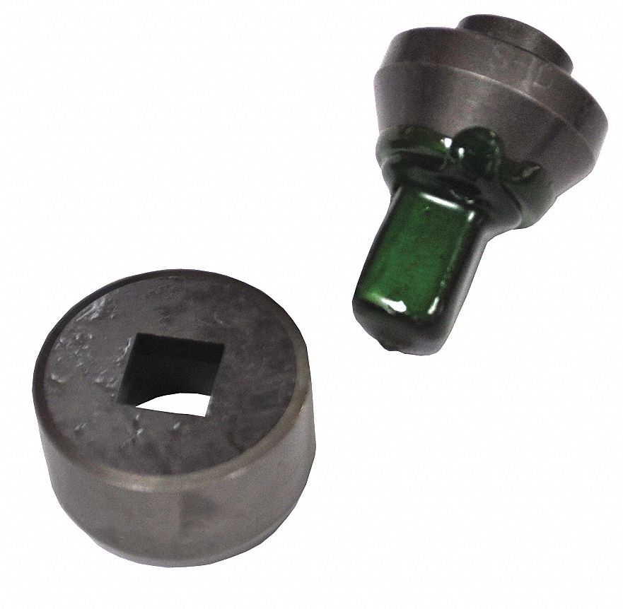 HUSKIE TOOLS, Square Punch, 1/4 in Punch Size, Punch and Die Set ...