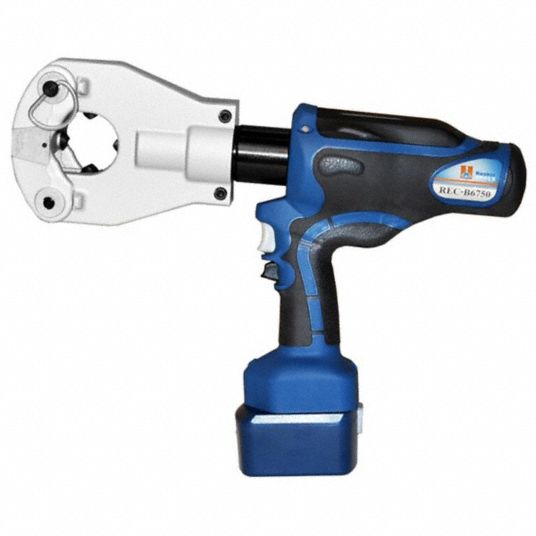 HUSKIE TOOLS, #6 to 750 MCM Aluminum/Copper, Pistol Grip, Cordless ...