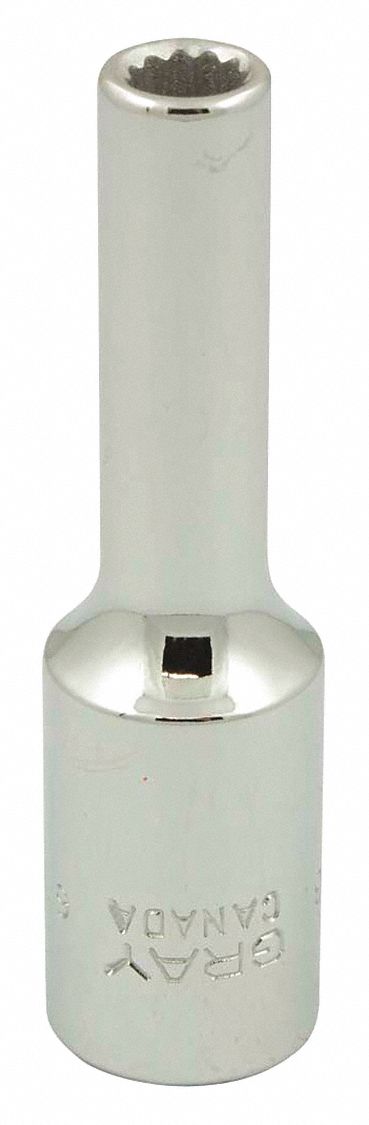 GRAY TOOLS SOCKET 6MMX3/8 DR 12 PT DP CHROME - Sockets - GRTMTL6 | MTL6 ...