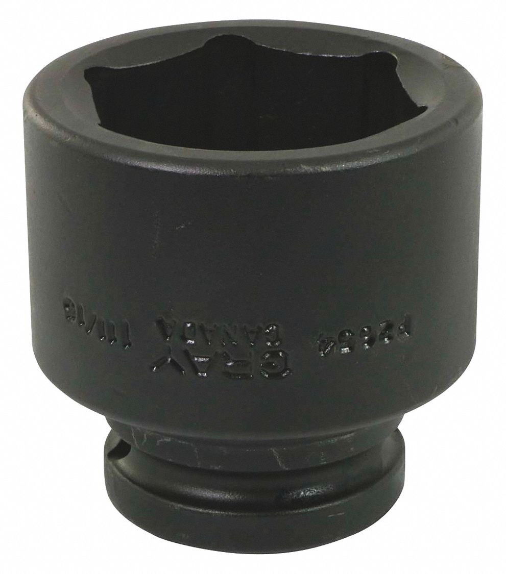 GRAY TOOLS SOCKET 1-11/16INX3/4IN DR 6 PT REG - Sockets - GRTP2654 ...