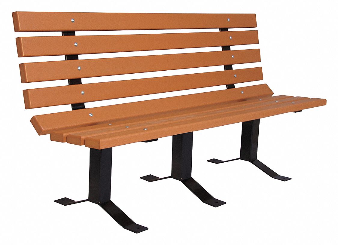 ULTRASITE, 72 in Overall Lg, 35 in Overall Ht, Outdoor Bench - 13R011 ...