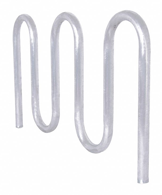 Bike Rack,Curved,7-Bike,27in,In-Ground - Grainger