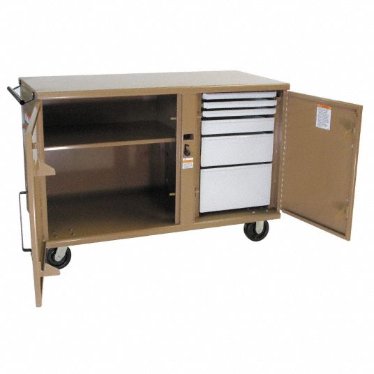 KNAACK, Mobile Cabinet Workbench, Mobile, Cabinet Workbench - 13R504|58 ...