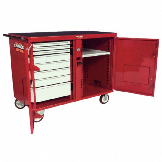 KNAACK, Mobile Cabinet Workbench, Mobile, Cabinet Workbench - 13R505|63 ...